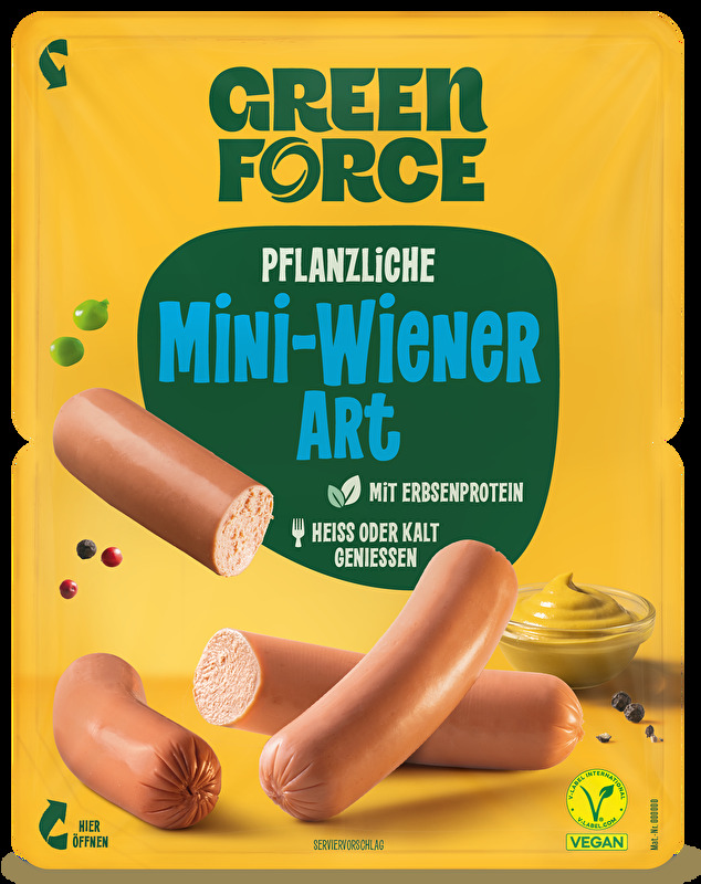Vegane Mini-Wiener von GREENFORCE | jetzt günstig und schnell bei kokku ...