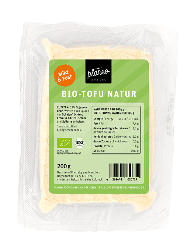 planeo - Bio Tofu Natur | jetzt günstig und schnell bei kokku kaufen