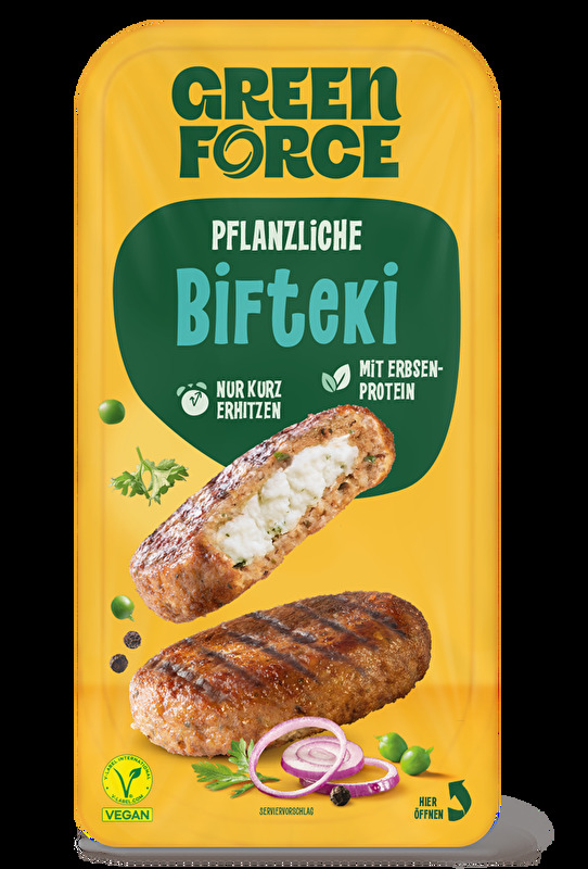 GREENFORCE - Frische vegane Bifteki | jetzt günstig und schnell bei ...